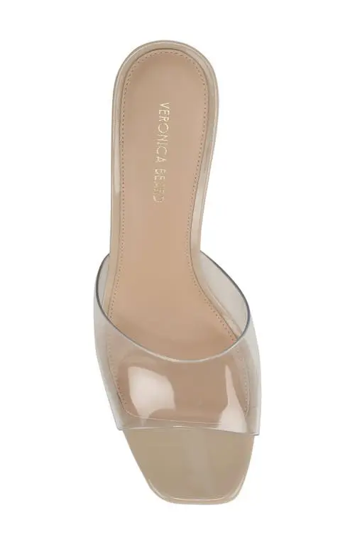 Veronica Beard Asha Wedge Sandal - Clear/sand