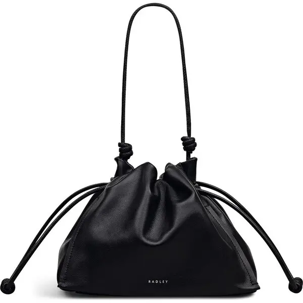 RADLEY The Roxburgh Drawstring Crossbody Bag - Black