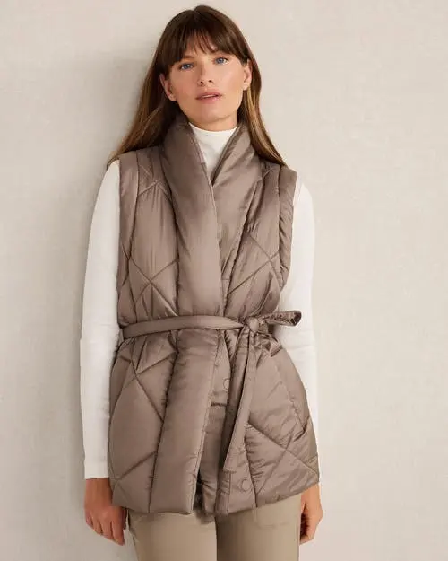 HAVEN WELL WITHIN Quilted Puffer Vest - Nightengale