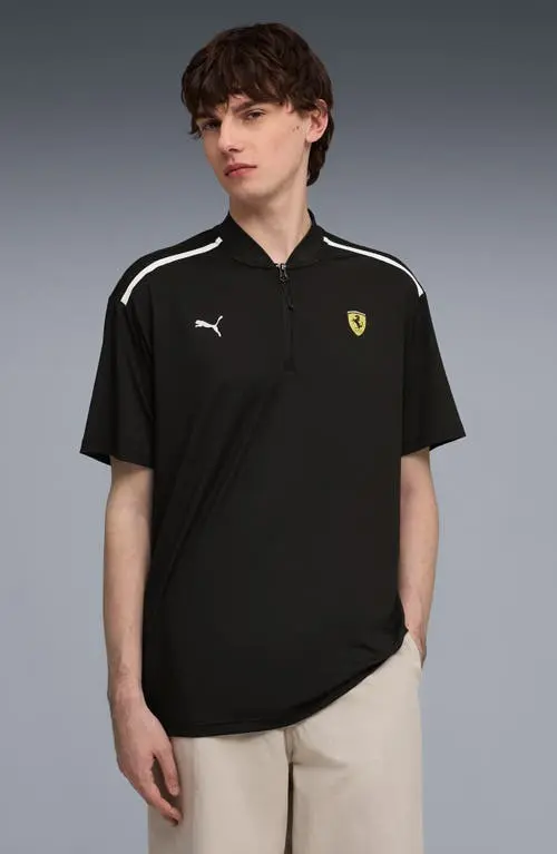 PUMA Scuderia Ferrari Cloudspun Blade Collar Performance Zip Polo