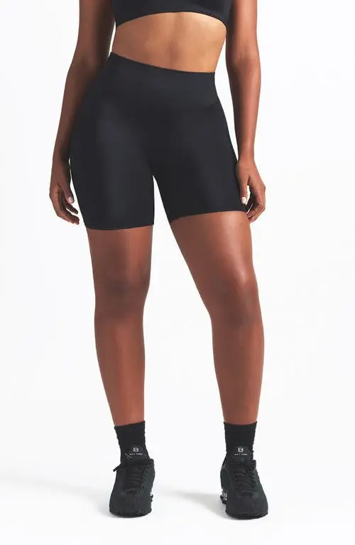 NIKESKIMS Bonded Waist Bike Shorts - Obsidian