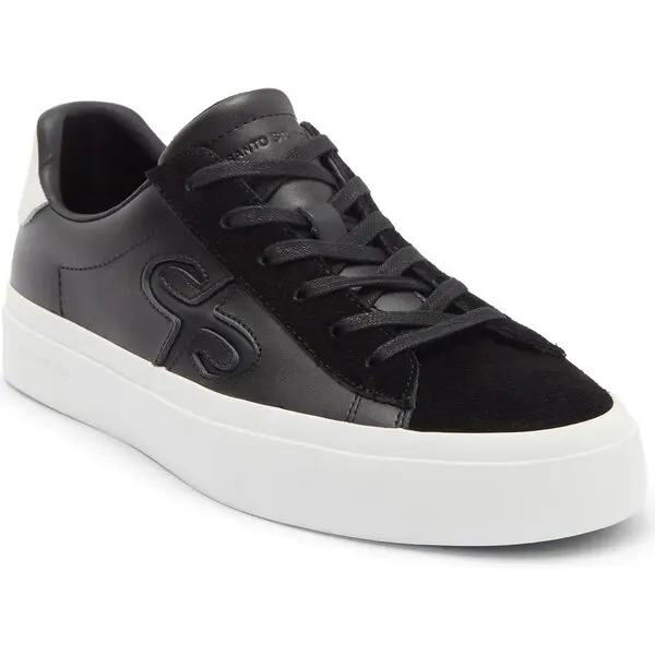 SANTO STUDIO Clemente Low Top Sneakers - Black