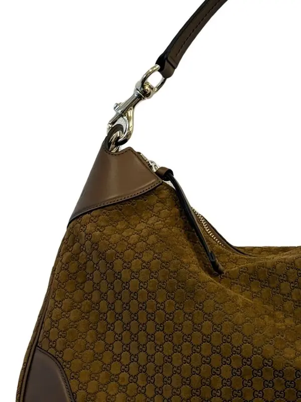Gucci Medium Leather Hobo Bag
