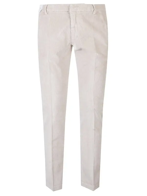 ENTRE AMIS Cotton Trousers - Beige