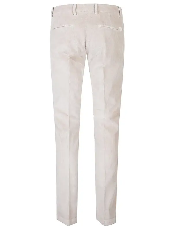 ENTRE AMIS Cotton Trousers - Beige