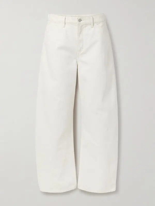 NILI LOTAN Tribeca High-rise Barrel-leg Jeans