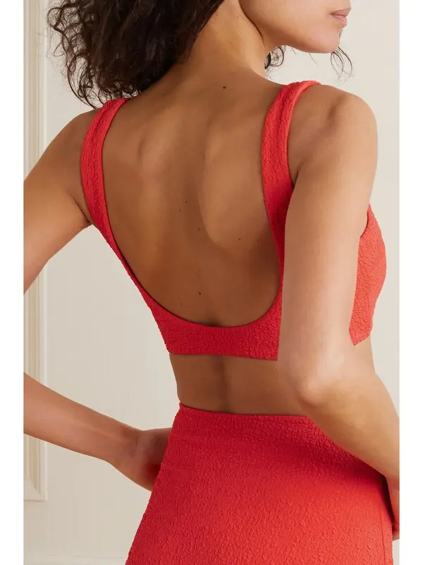 Mara Hoffman Net Sustain Lira Recycled Bikini Top