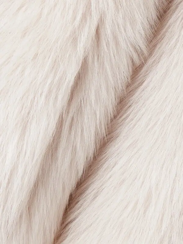 NILI LOTAN Elan Cropped Shearling Jacket