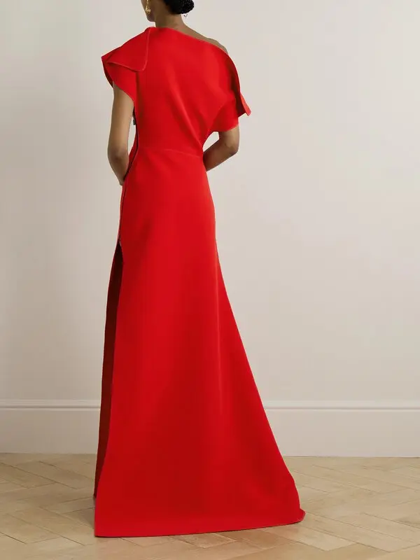 Maticevski Absolve Draped Crepe Gown