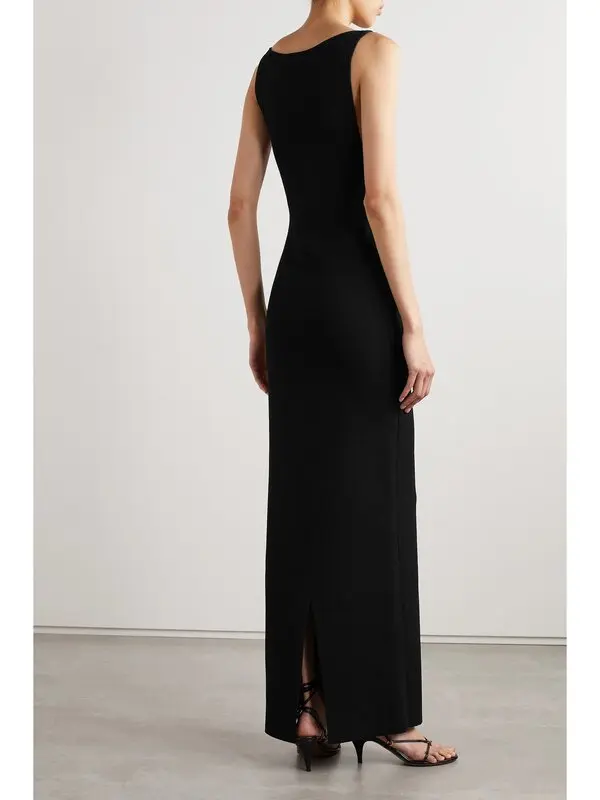 Khaite Evelyn Stretch-knit Maxi Dress