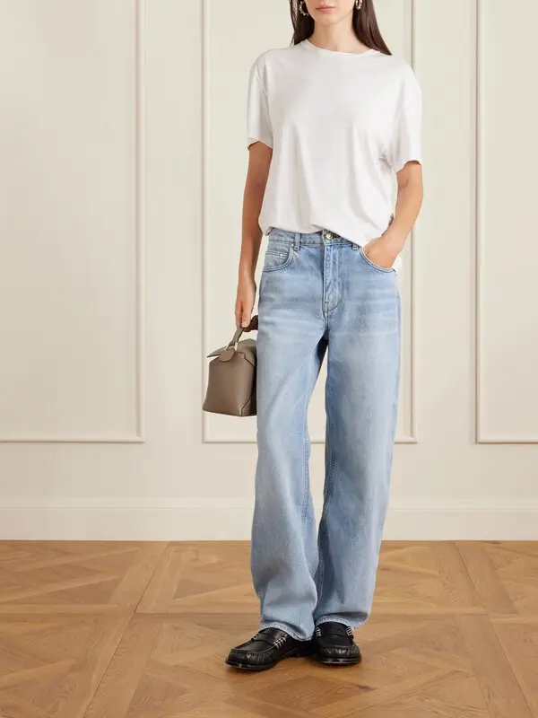 Ossou Rider Low-rise Boyfriend Jeans - Blue