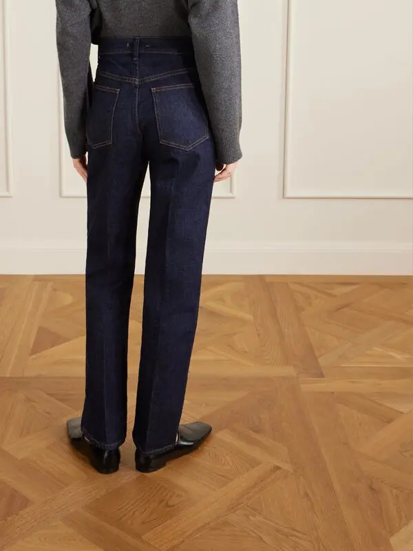 Ossou Flex Stretch High-rise Straight-leg Jeans