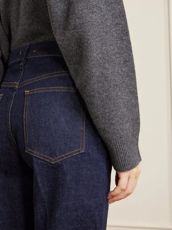 Ossou Flex Stretch High-rise Straight-leg Jeans