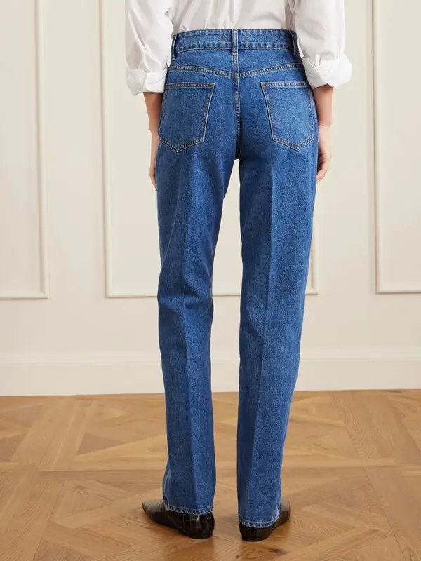 Ossou Noon High-rise Straight-leg Jeans