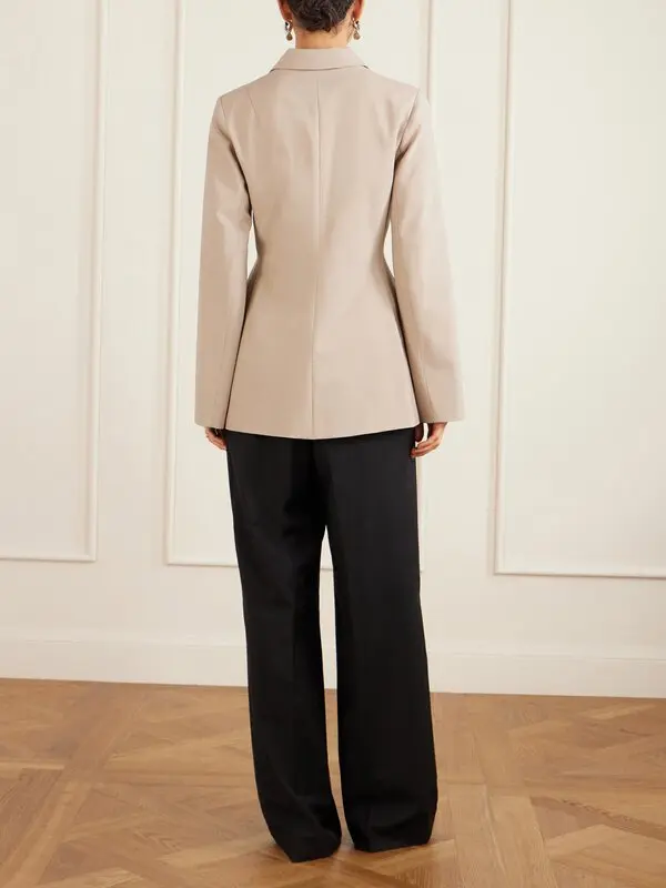 KALLMEYER Benny Wool-blend Grain De Poudre Blazer