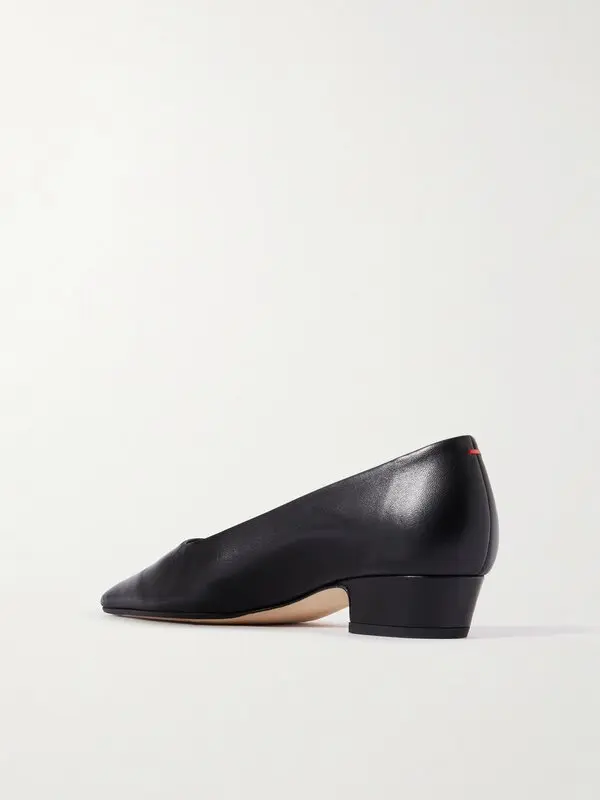 AeydĒ Rory Leather Pumps - Black