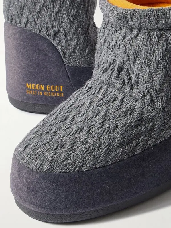 Moon Boot Guest In Residence Icon Low Snow Boots - Gray