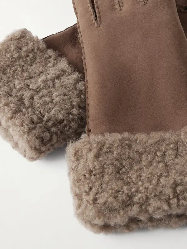 Brunello Cucinelli Shearling Gloves