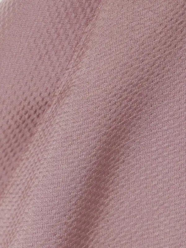 Rick Owens Draped Waffle-knit Crepe Wrap Top