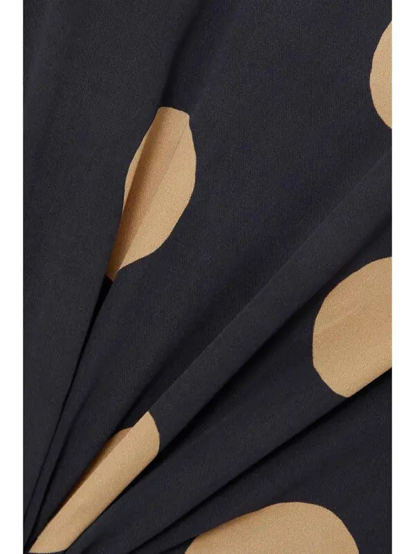 Proenza Schouler Polka Dot Cutout Jersey Top