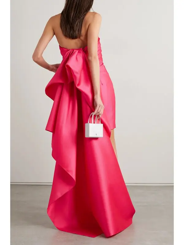 REEM ACRA Convertible Strapless Mini Dress