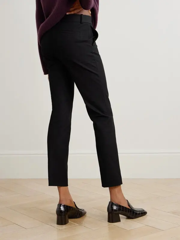 JOSEPH Coleman Cropped Slim-leg Pants