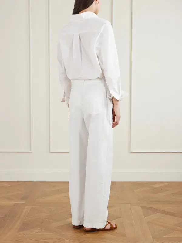 Matteau Cotton Straight-leg Cargo Pants