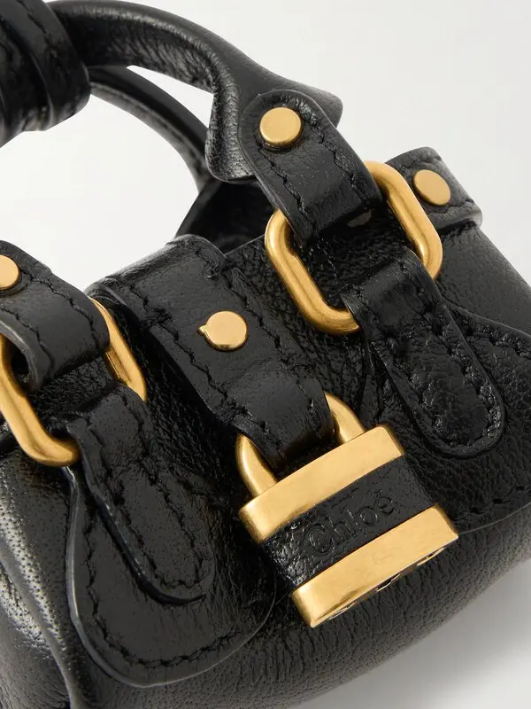 Chloé Mini Paddington Leather Key Chain