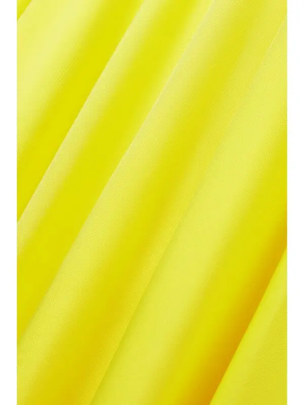 Stella McCartney Asymmetric Draped Jersey Midi Dress