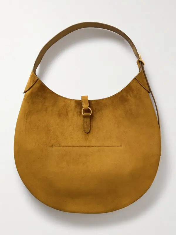 Polo Ralph Lauren Polo Id Suede Shoulder Bag - Green