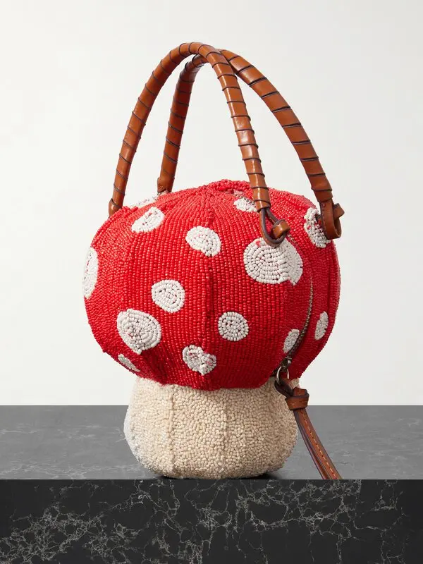 Staud Shroom Beaded Tote