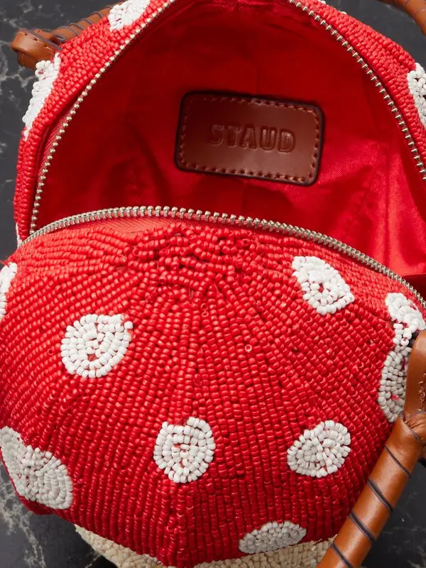 Staud Shroom Beaded Tote