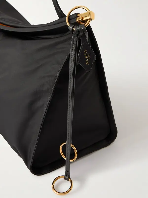 Alaïa Click E/w Large Shoulder Bag - Black