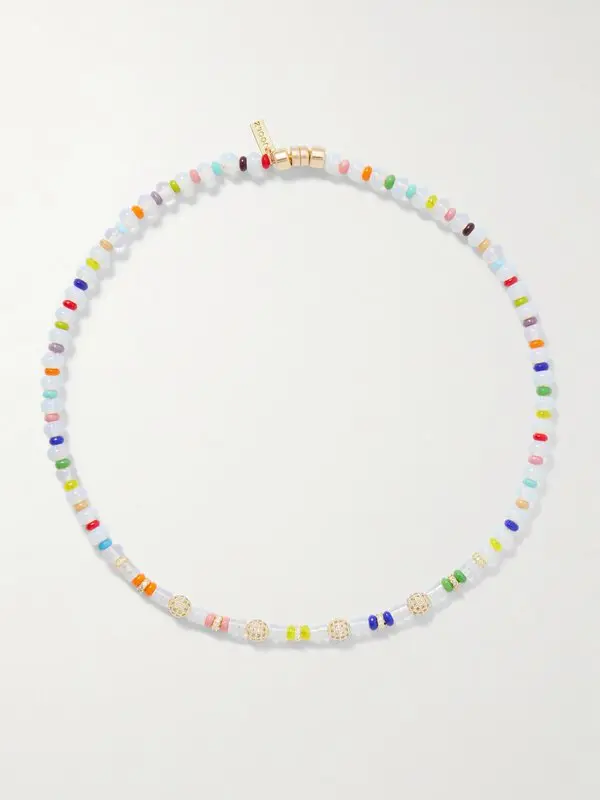 MARTHA CALVO Clarity Gold-tone Necklace - Multi