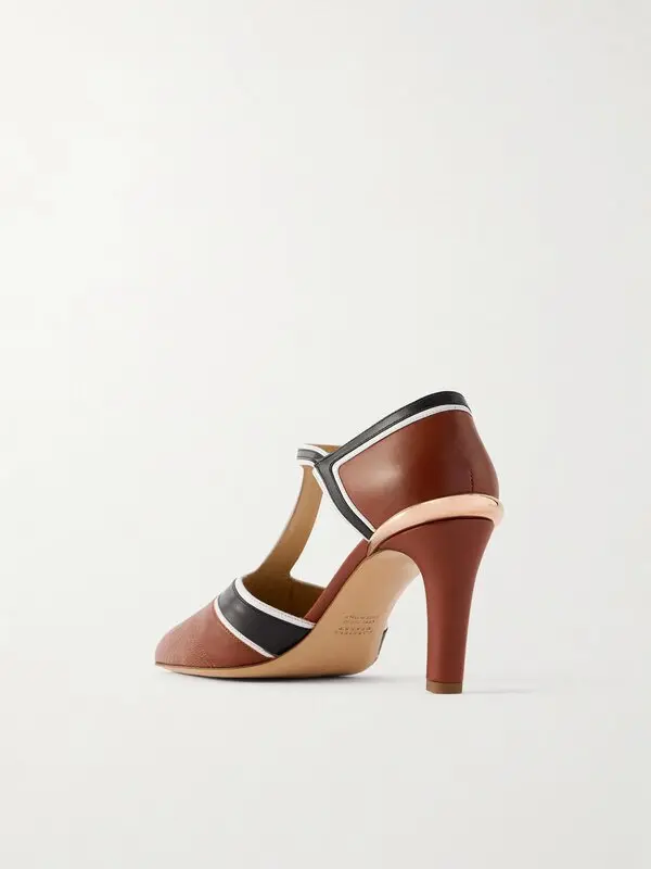 Gabriela Hearst Indi Moto 85 Leather Pumps