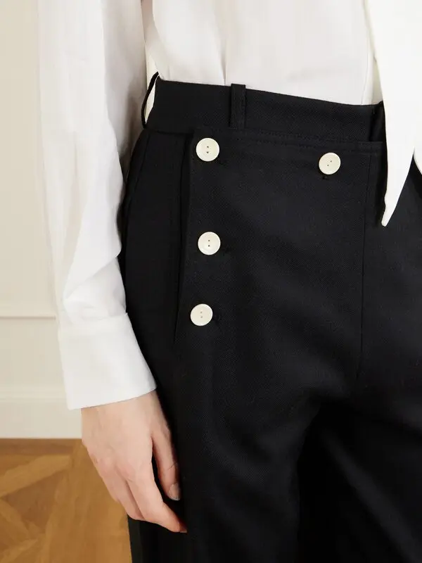 S.S.DALEY Sailor Wool Straight-leg Pants