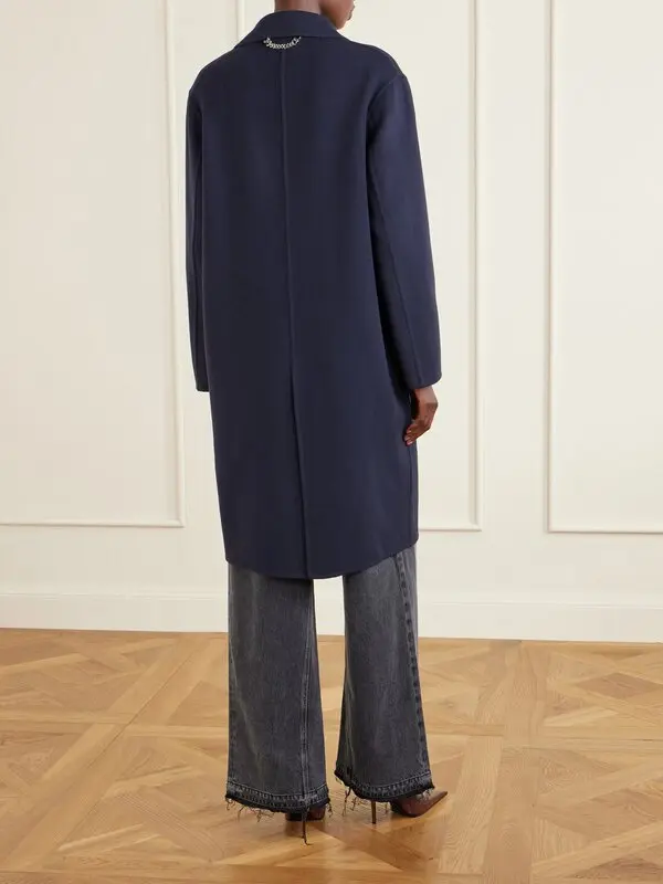 Stella McCartney Double-breasted Wool Coat