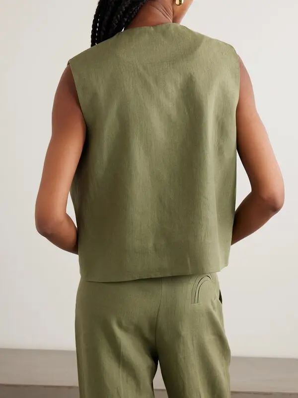 BLAZÉ MILANO Midday Sun Linen Vest