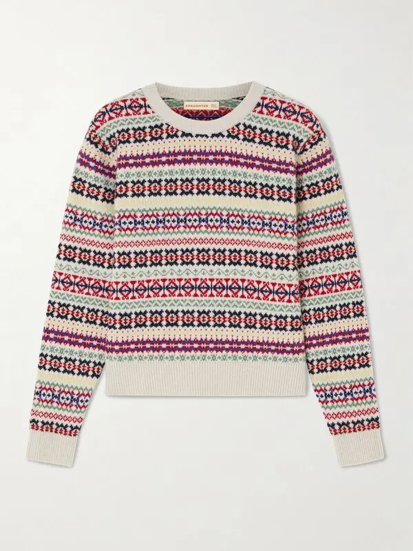 Daughter Fair Isle Geelong Wool Sweater
