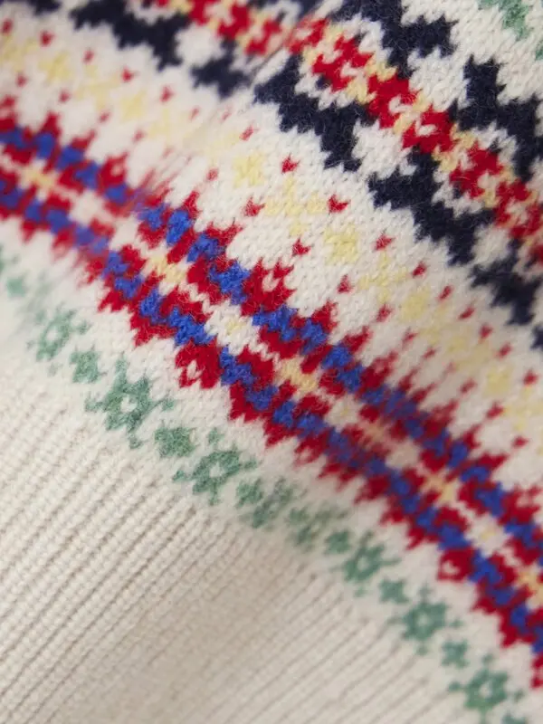 Daughter Fair Isle Geelong Wool Sweater
