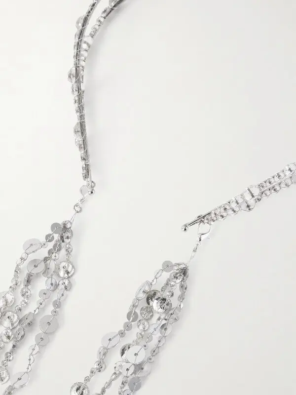 JENNIFER BEHR Loretta Crystal-embellished Headband