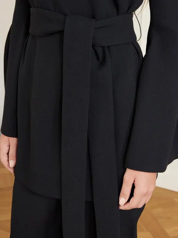 Gabriela Hearst Shandon Belted Wool Tunic