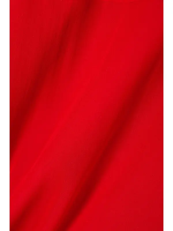 INTERIOR The Mia Silk-chiffon Maxi Dress