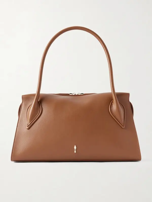 CHRISTIAN LOUBOUTIN Venus Medium Leather Shoulder Bag
