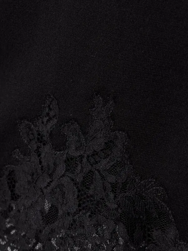 THE ROW Makka Lace-trimmed Silk Camisole