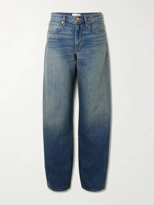 SLVRLAKE Tess Long Boyfriend Jeans - Blue