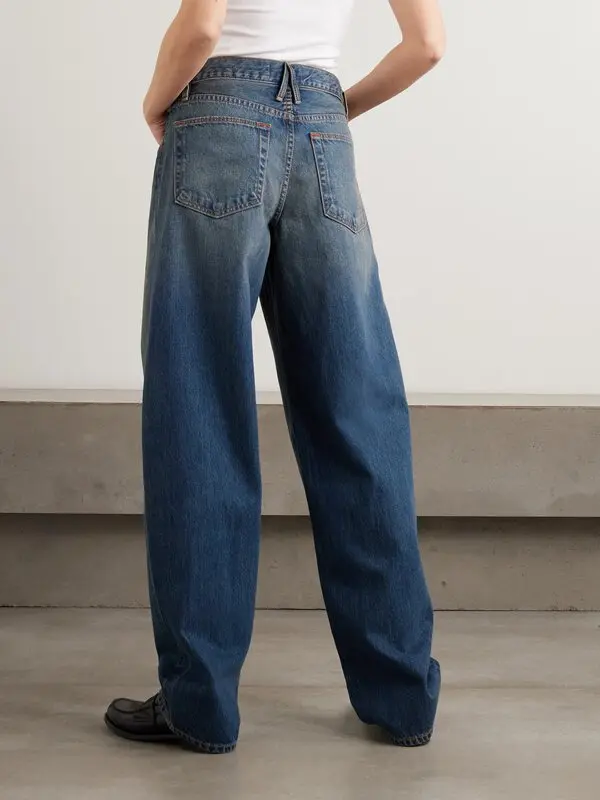 SLVRLAKE Tess Long Boyfriend Jeans - Blue