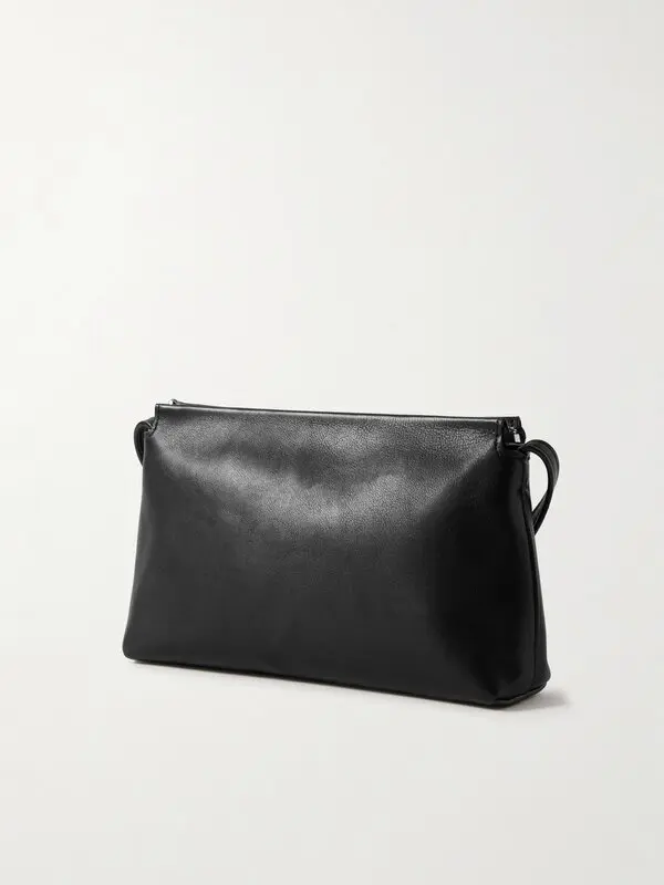 THE ROW Rene Leather Shoulder Bag - Brown