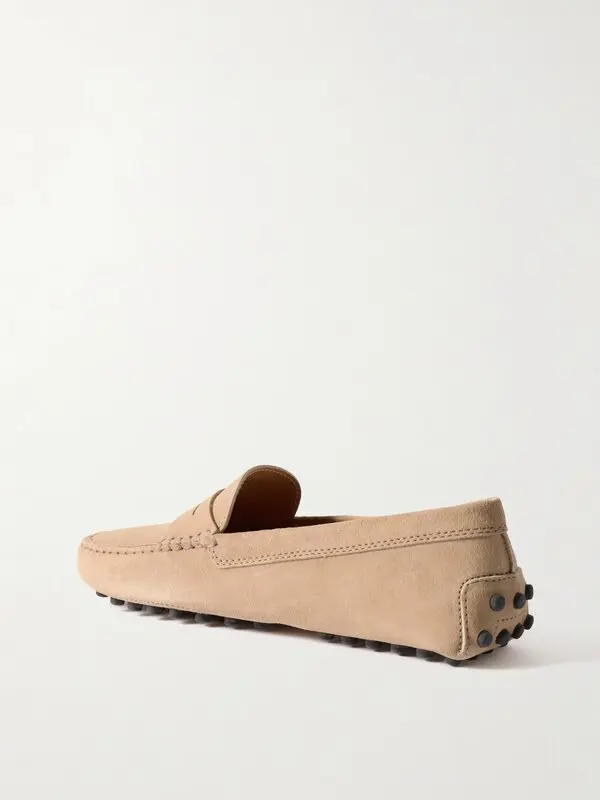 TOD'S Gommino Suede Loafers