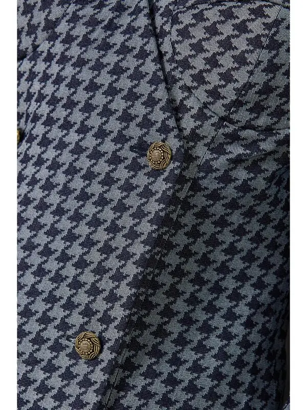 TOLU COKER Vanguard Checked Blazer